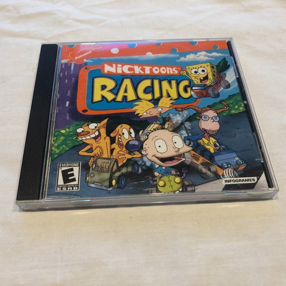 Video Games & Consoles | Nicktoons Racing Kids Pc Game Nickelodeon ...